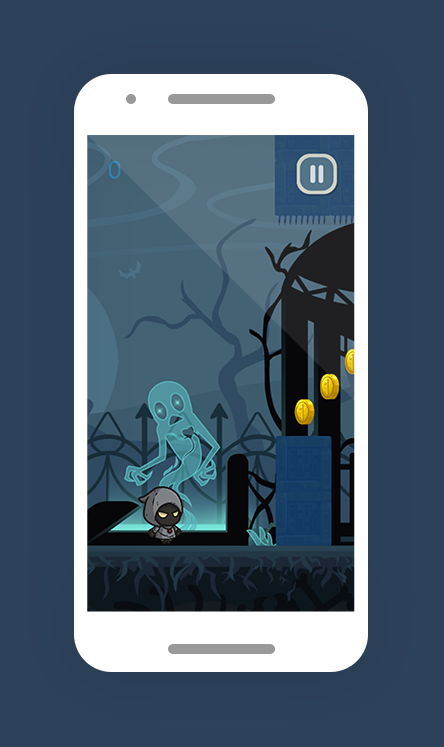 GHOST CEMETERY WITH ADMOB - ANDROID STUDIO & ECLIPSE FILE by Bosscadexgames